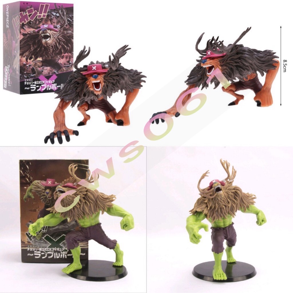 Collections One Piece Tony Tony Chopper Figurine Statues Tony Cos Hulk ...