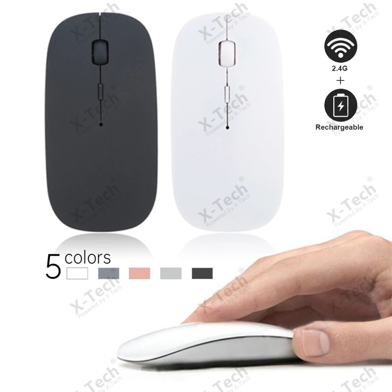 X-Tech Bluetooth Mouse Wireless Mouse Computer Silent Mouse | Shopee ...