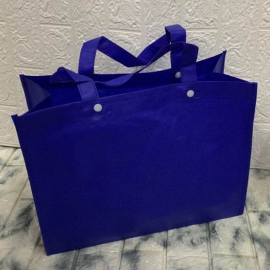 2 Button Eco bag Plain Horizontal Lunch bag Non-woven Hand bag ecobag ...