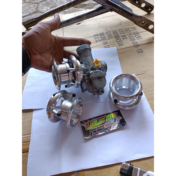 Velocity Funnel Carburetor Stack 2 STAGE Size 30/28 | Shopee Philippines