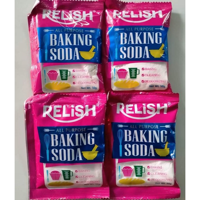 RELISH BAKING SODA SACHET | Shopee Philippines