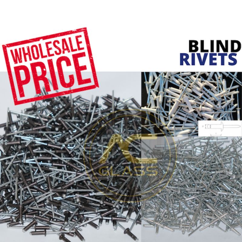 AC GLASS: Blind Rivets Aluminum (400g)/pack | Shopee Philippines