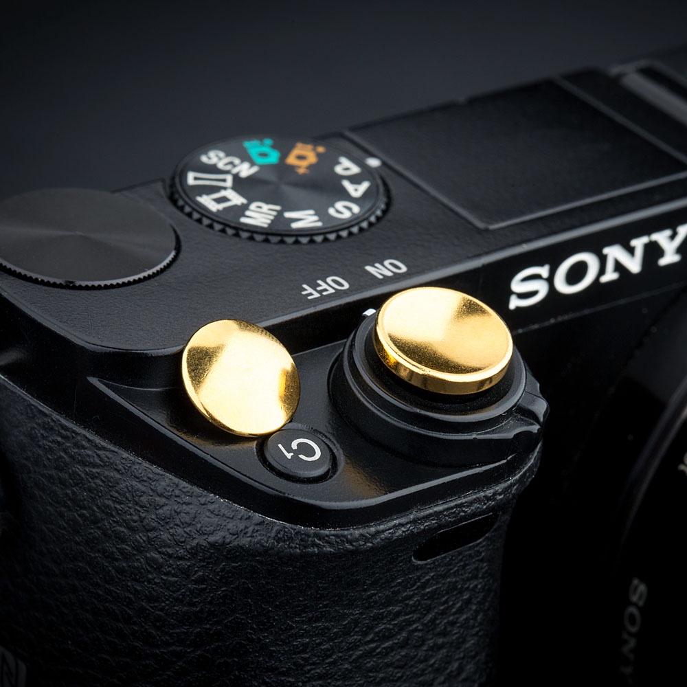 JJC Soft Release Button 3M Adhesive Camera Shutter Brass Red Button for X-S20 X-S10 X-H2 X-H2S ...