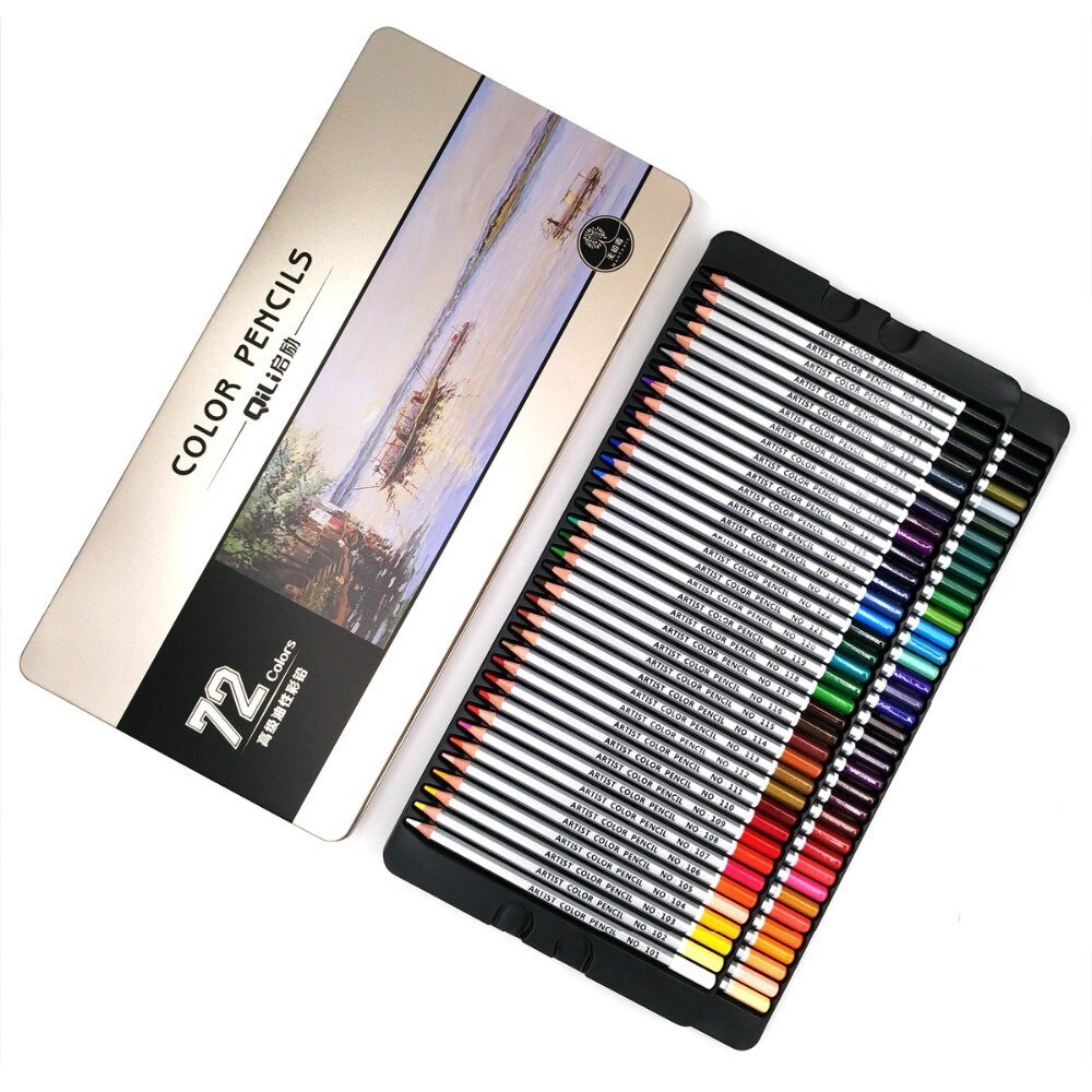 Qili [ C108/C120 ] Artist Quality Professional Premium Colored Pencil ...