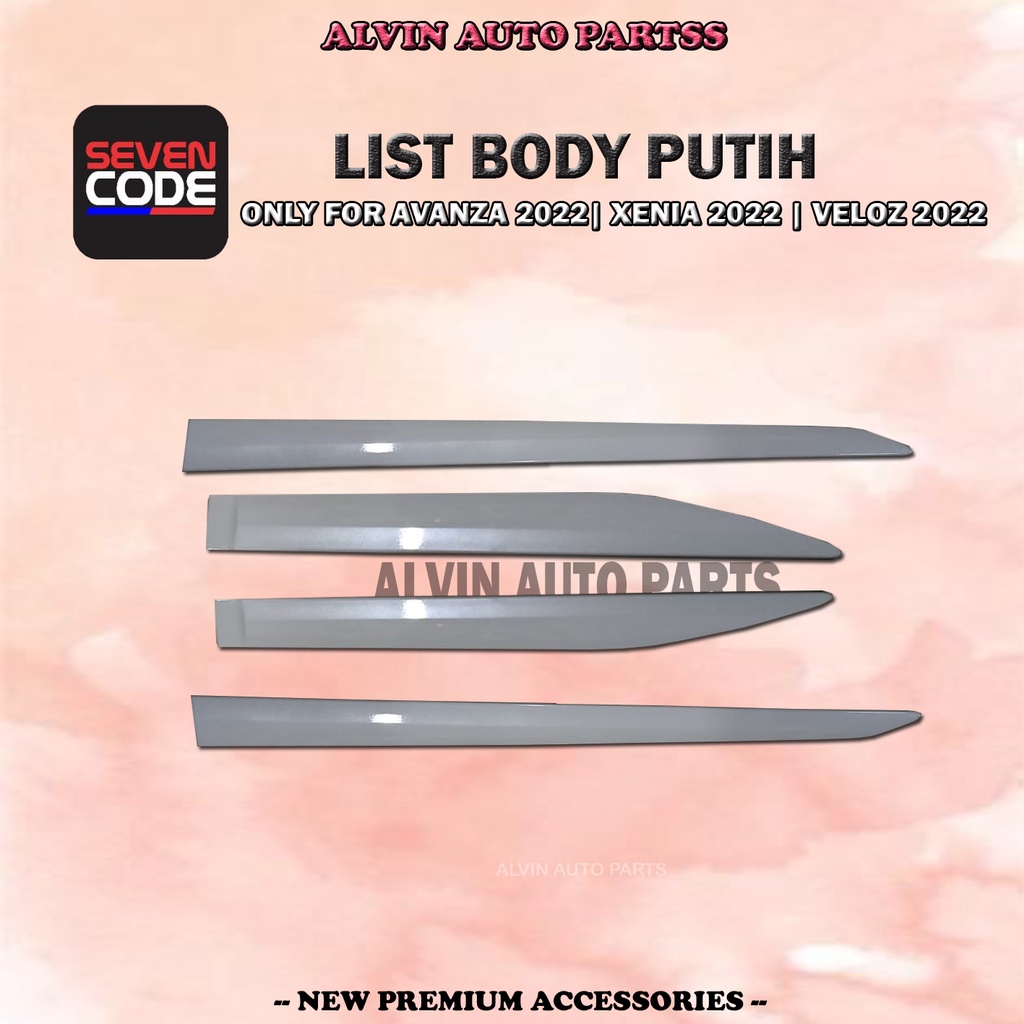 LIST BODY AVANZA 2022 2023 XENIA 2023 VELOZ 2023 / SIDE BODY MOULDING ...