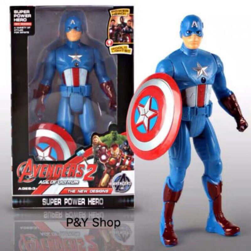 Heroes toys iron man and captain america toys | Shopee Philippines