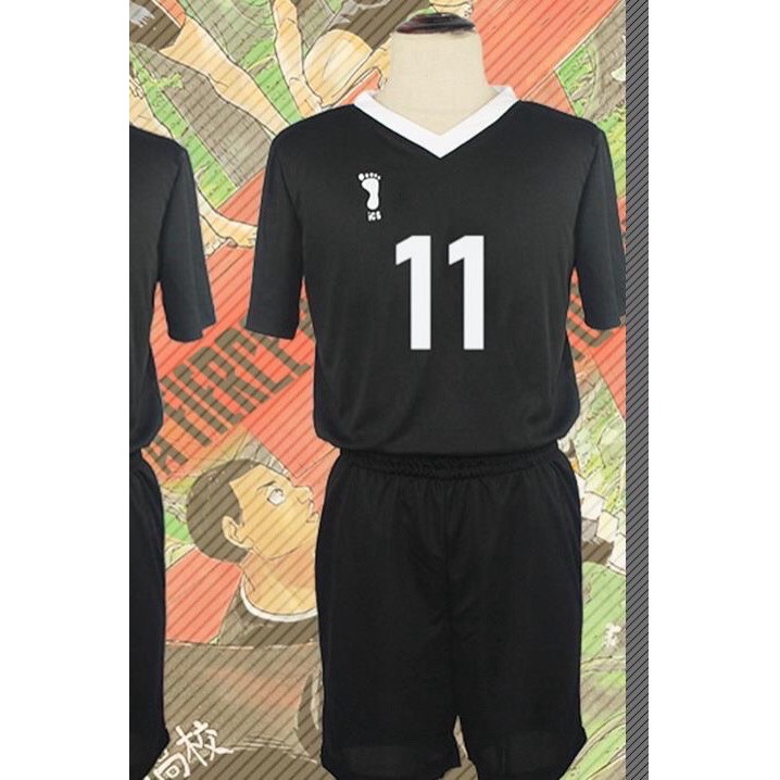 Haikyuu!! Jersey Cosplay Costume Karasuno High School Kageyama Hinata ...