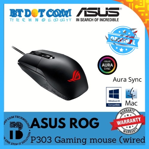 Asus ROG P303 Strix Impact Mouse/ASUS Aura Sync RGB/1Year Warranty ...