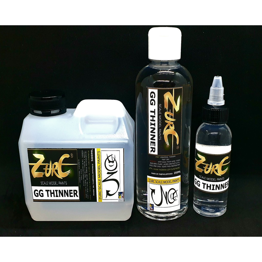 Zurc model paint GG Thinner Flow improver technology | Shopee Philippines