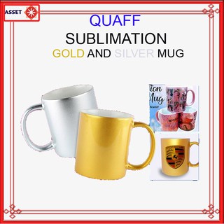 QUAFF GOLD MUG/SILVER MUG 11OZ SUBLIMATION PER BOX (36PIECES) | Shopee ...