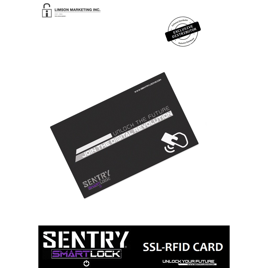 Sentry SSL-RFID Smartlock RFID Card | Shopee Philippines