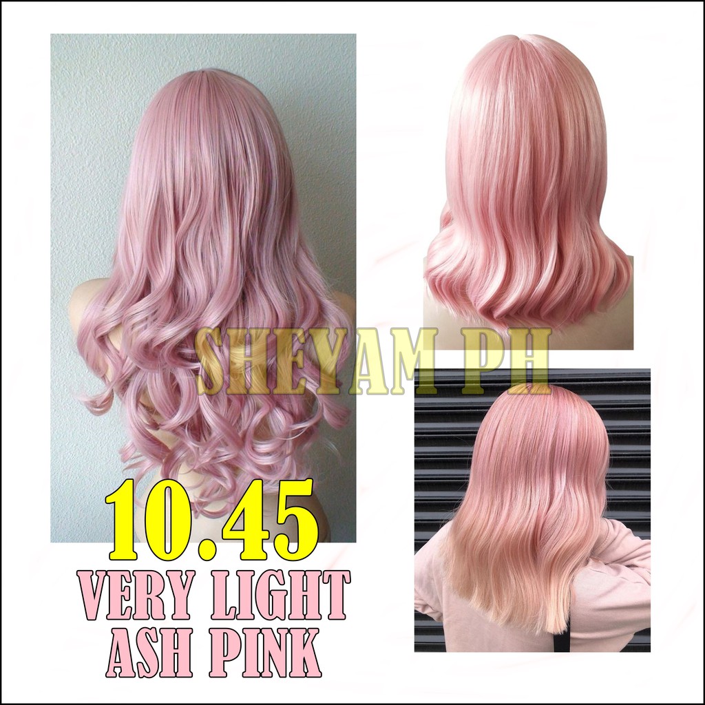 BREMOD 10.45 VERY LIGHT ASH PINK - SET - WITH OXIDIZING | Shopee ...