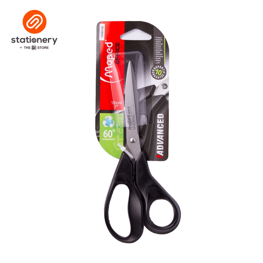 Maped Office Scissors 18cm Assorted | Shopee Philippines