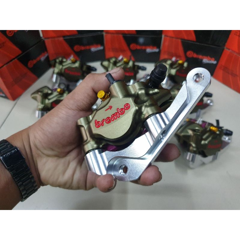 Brembo "Turtleback" Caliper for Honda Wave 125 | Shopee Philippines