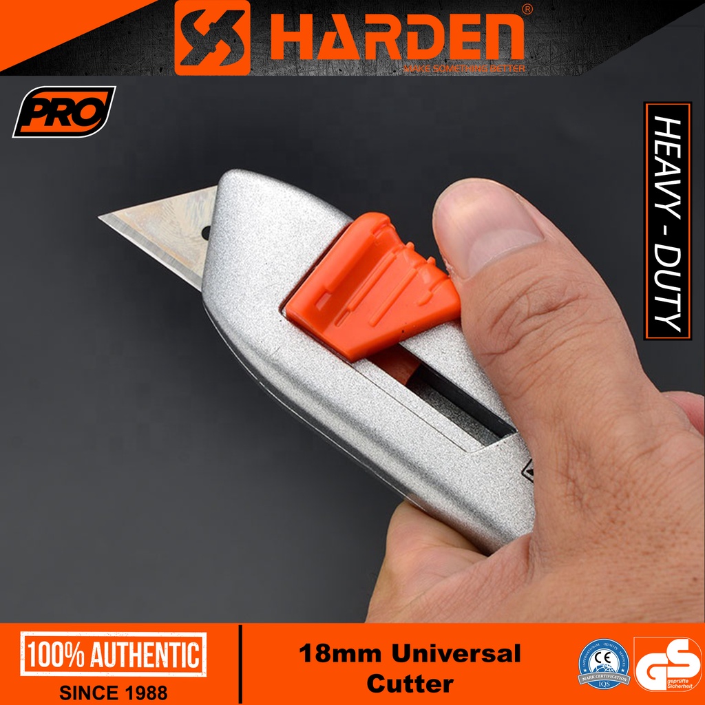 Harden 570325 18mm Universal Cutter (Professional) Multi Aluminum Paper ...