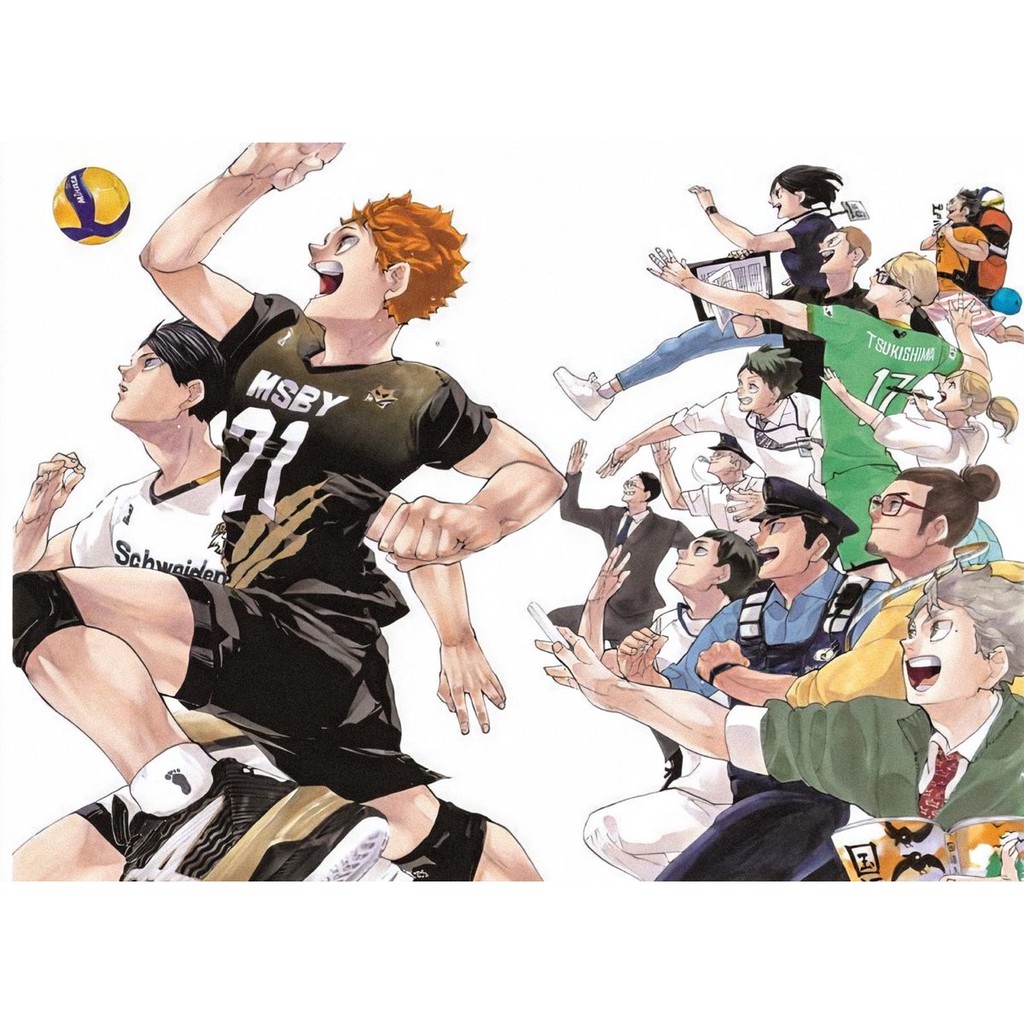 HAIKYUU Timeskip Mini Poster Prints | Shopee Philippines