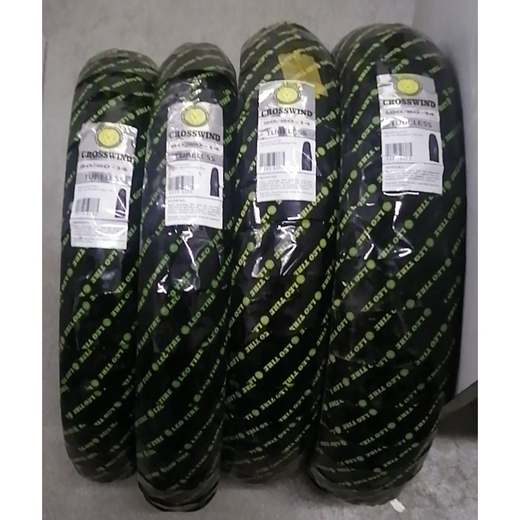 Leo Crosswind Tubeless Tire 80/80-14,80/90-14,90/80-14,90/90-14,100/80 ...