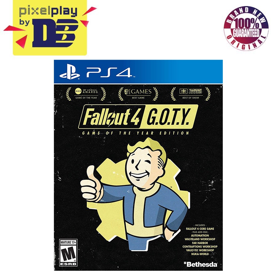 PS4 Fallout 4 Game Of The Year Edition All | Shopee Philippines