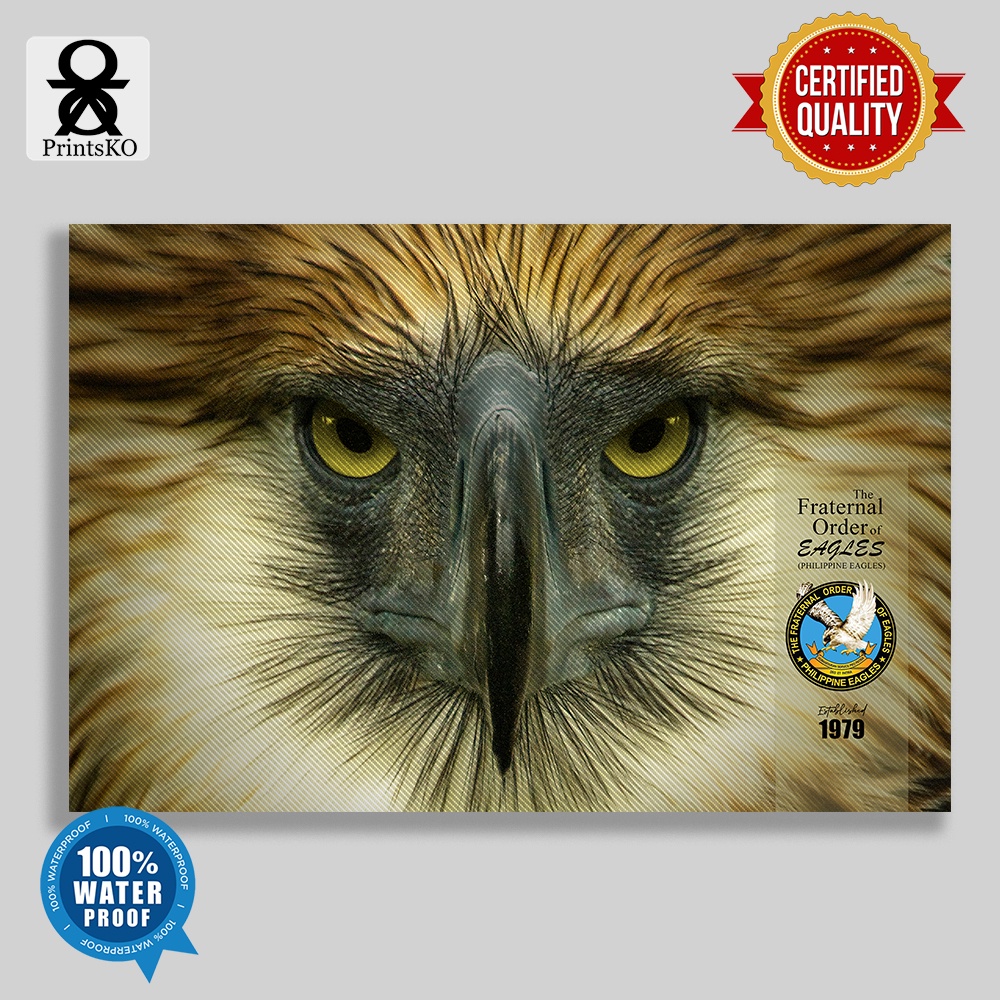 Tarpaulin / Tarp with The Fraternal Order of Eagles - Design | Shopee ...