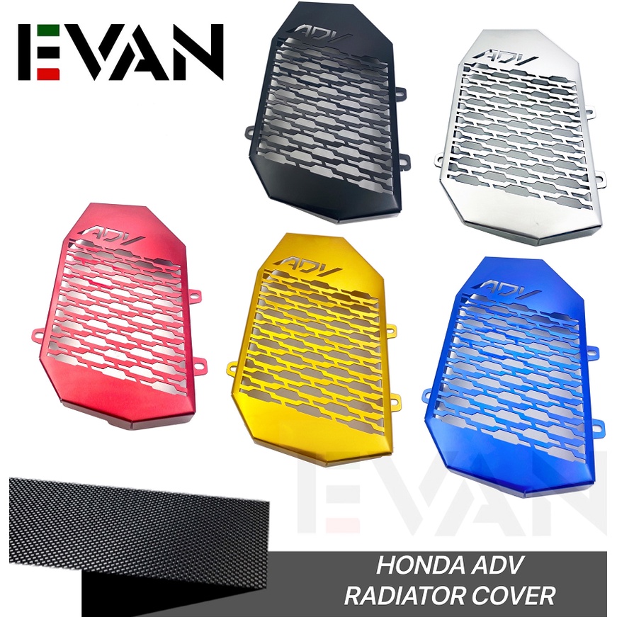 Full CNC Alloy Honda ADV 150 Radiator Cover Pure Motorcycle Accessories ...