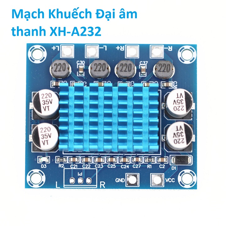 Audio Amplifier Circuit XH-A232 12V 24V 30w | Shopee Philippines