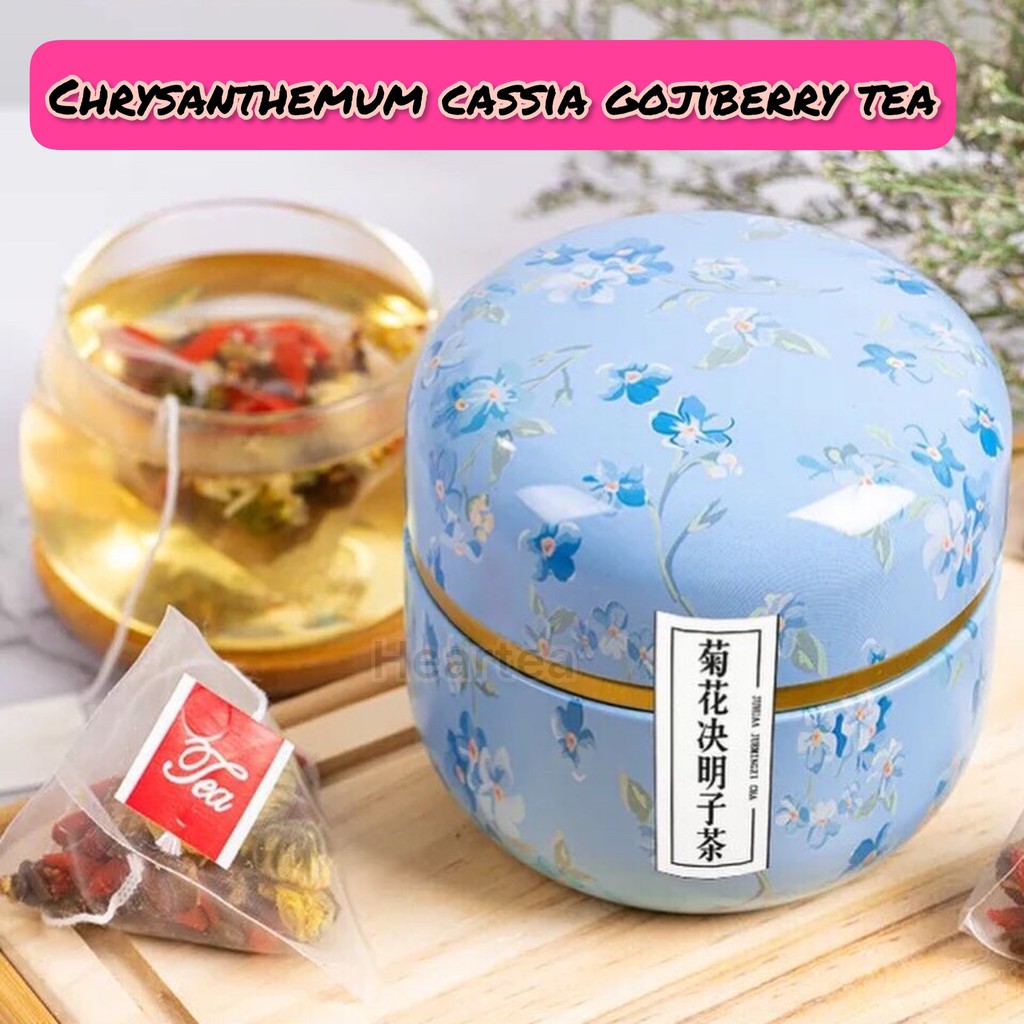 FLOWER TEA / HERBAL TEA / TISANE TEA- CHRYSANTHEMUM, CASSIA, GOJIBERRY ...