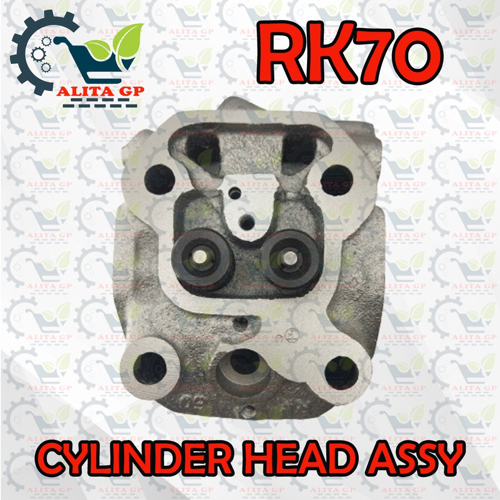 Cylinder Head Assy Kubota RK70 Water Cooled Diesel Engine | Shopee ...