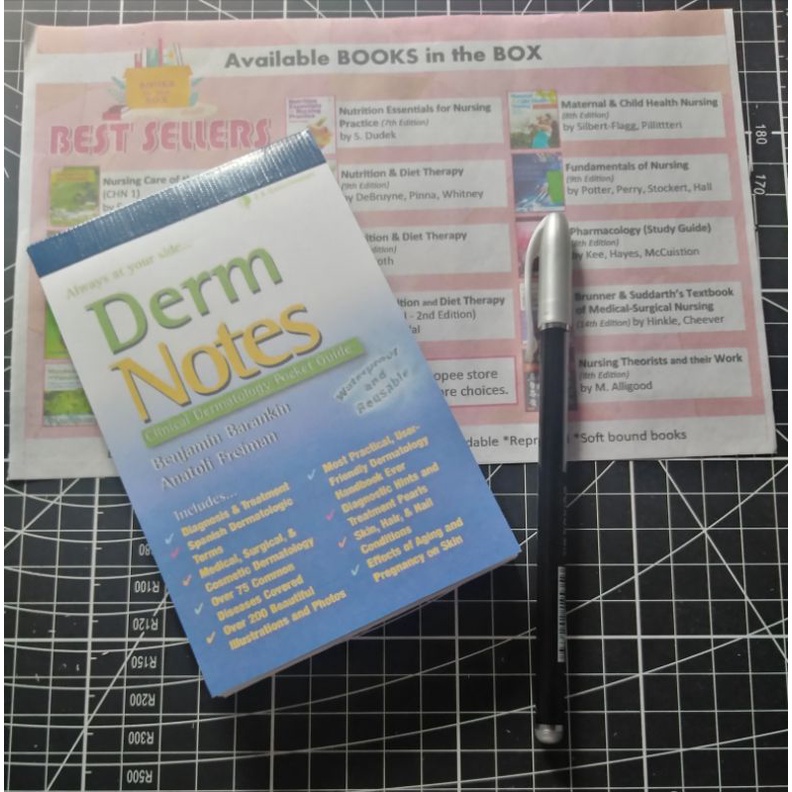 Derm Notes Clinical Dermatology Pocket Guide | Shopee Philippines