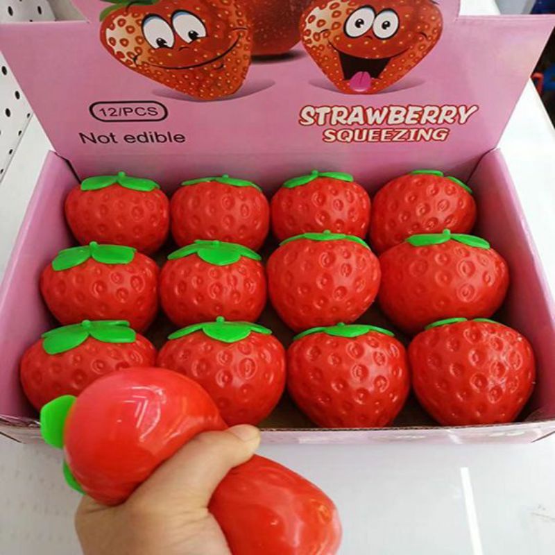 Squeezes Decompression Toy Peach Funny Educational Toy Anti Stress Ball ...