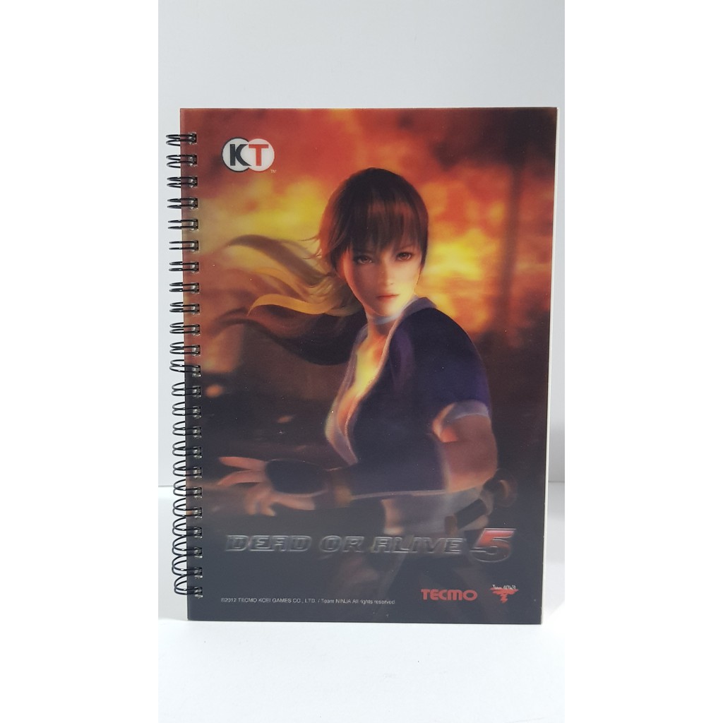 Dead or Alive 5 Spiral Notebook (freebie) Brand new | Shopee Philippines