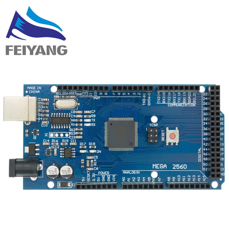MEGA2560 PRO MEGA 2560 R3 Mega2560 REV3 AVR (ATmega2560-16AU CH340G) Development Board with USB ...