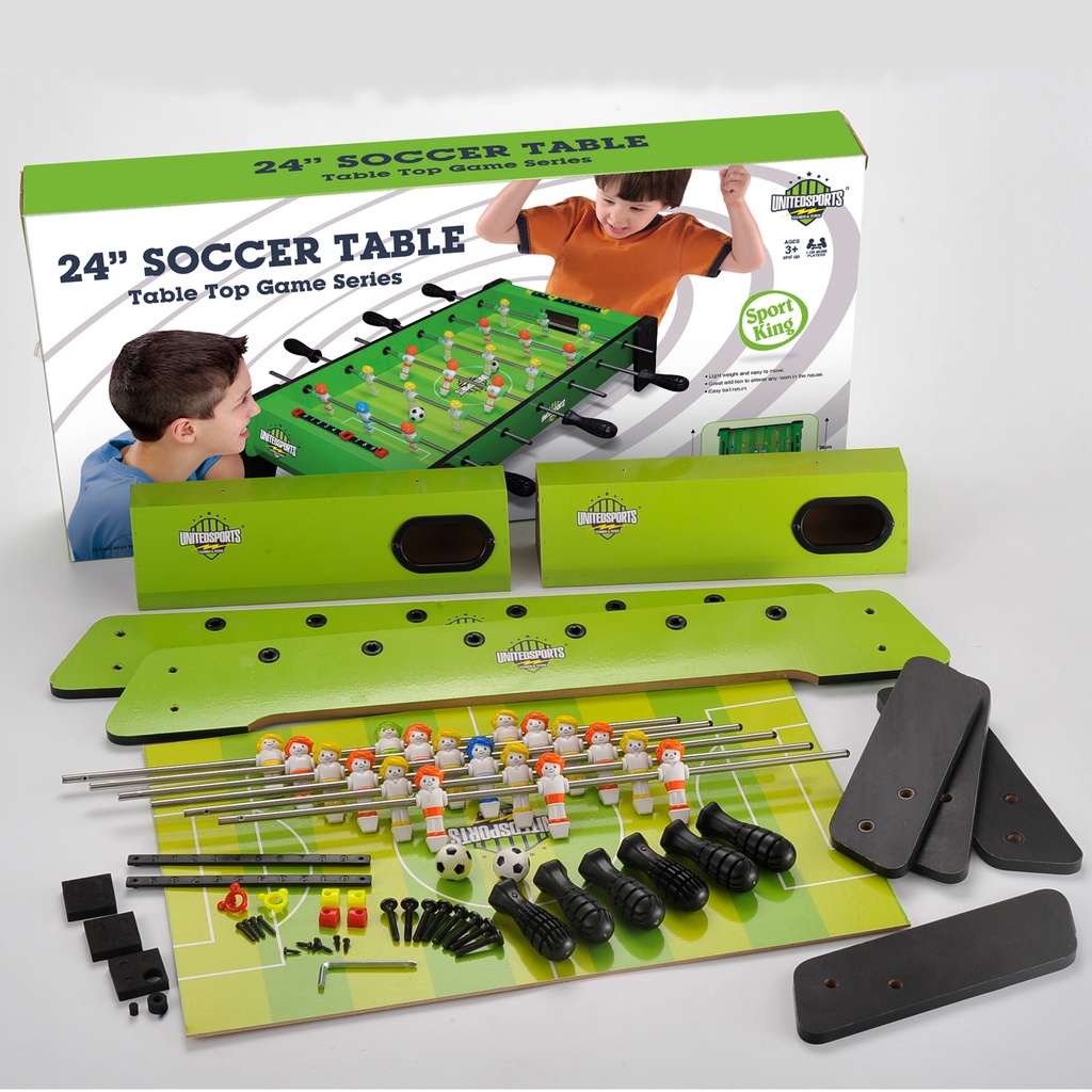United Sports 24-inch Soccer Table-Top Game Set, Premier League Edition ...