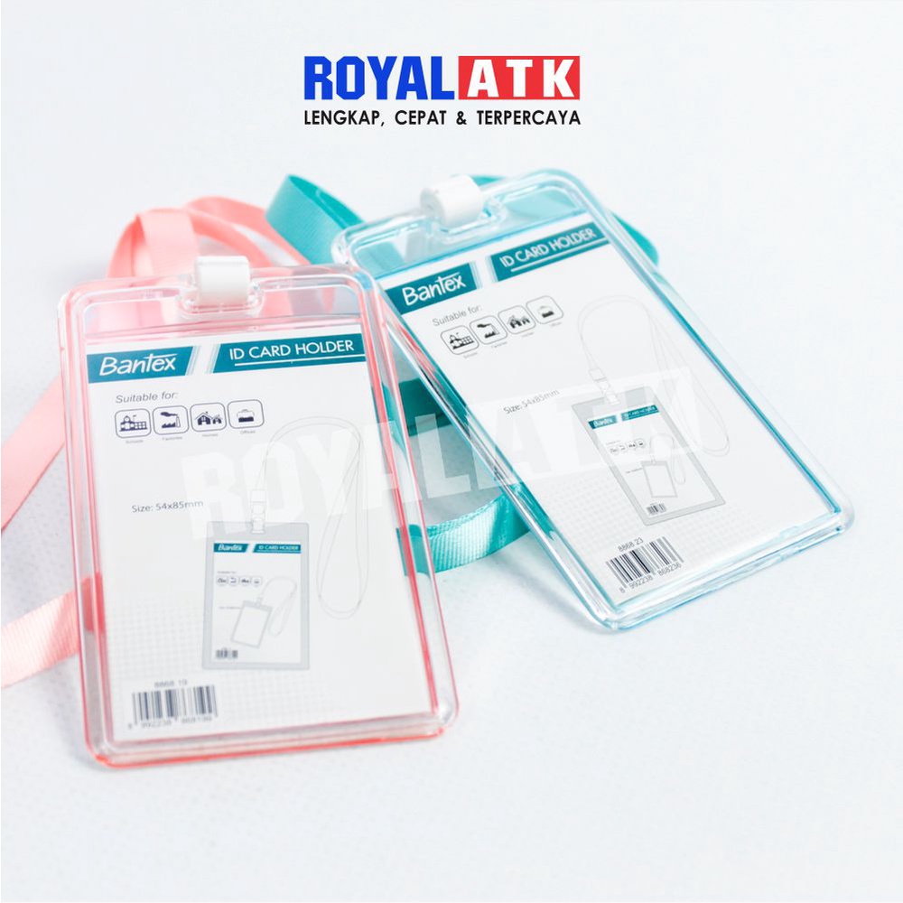 Bantex Acrylic Photocard Holder Toploader Id Card + Id Card Nametag ...