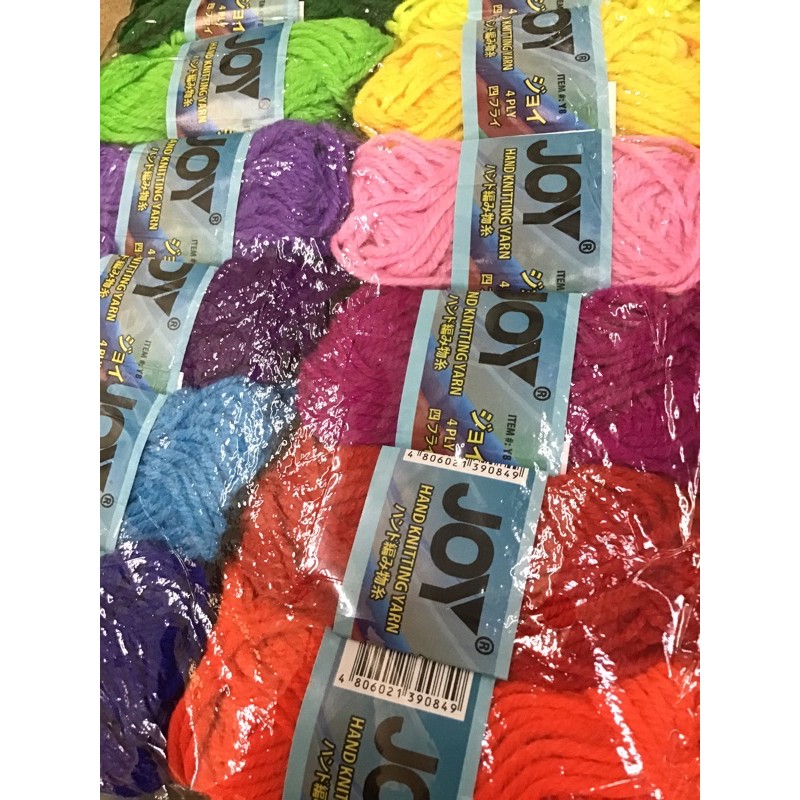 Joy Yarn ( 12pieces ) | Shopee Philippines