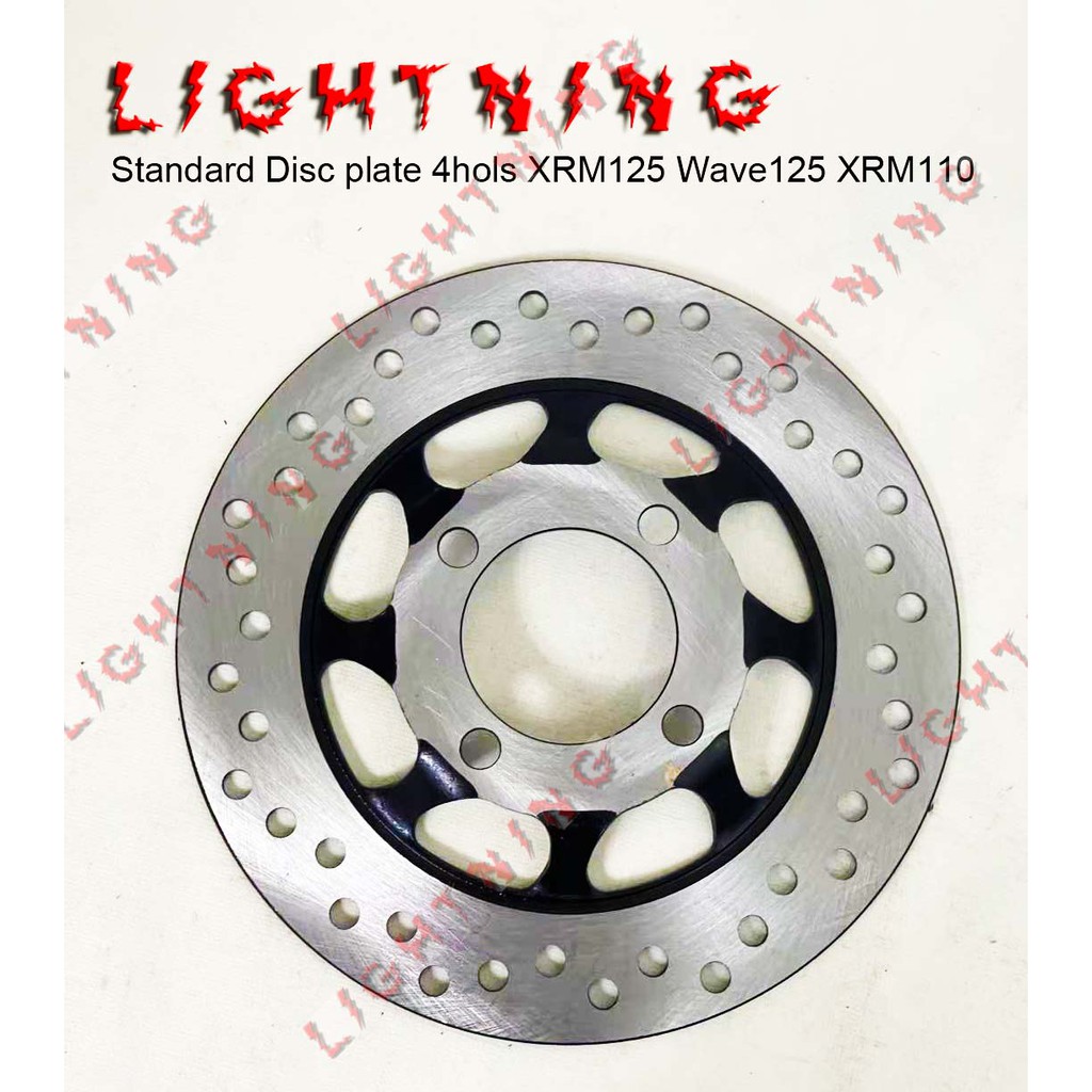 Standard Rotor Disc plate 4hols for XRM125/110 Wave125 bowl type ...