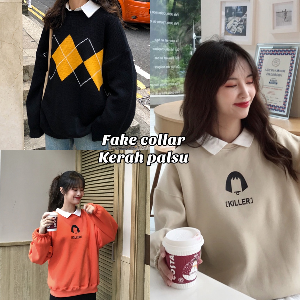 Afi - MC - Fake Collar/Fake Collar | Shopee Philippines