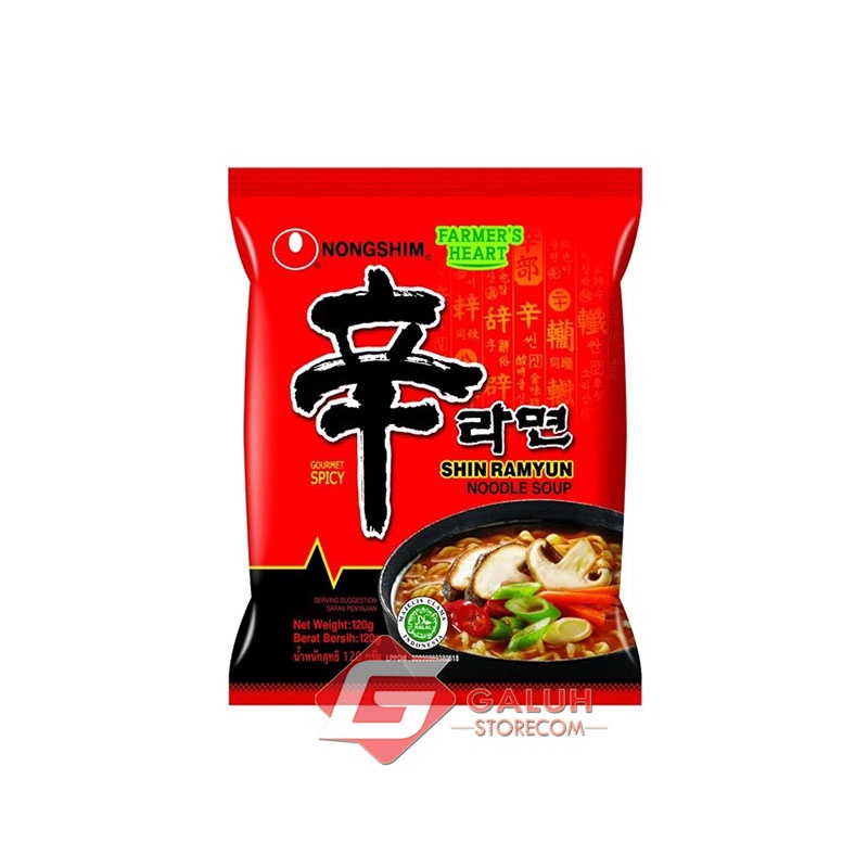 Nongshim Shin Ramyun / Instant Noodles 120 Gr | Shopee Philippines
