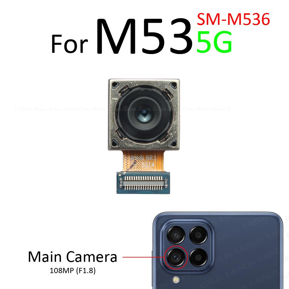 Front Facing Selfie Back Main Telephoto Macro Depth Ultrawide Camera For Samsung Galaxy M33 M53 ...