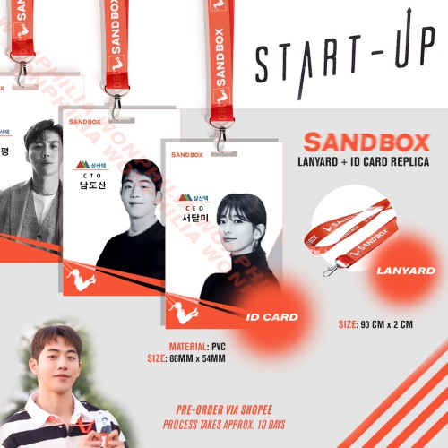 Start UP SANDBOX ID SET REPLICA (Pre-Order)!! ️Custom Read Description ...