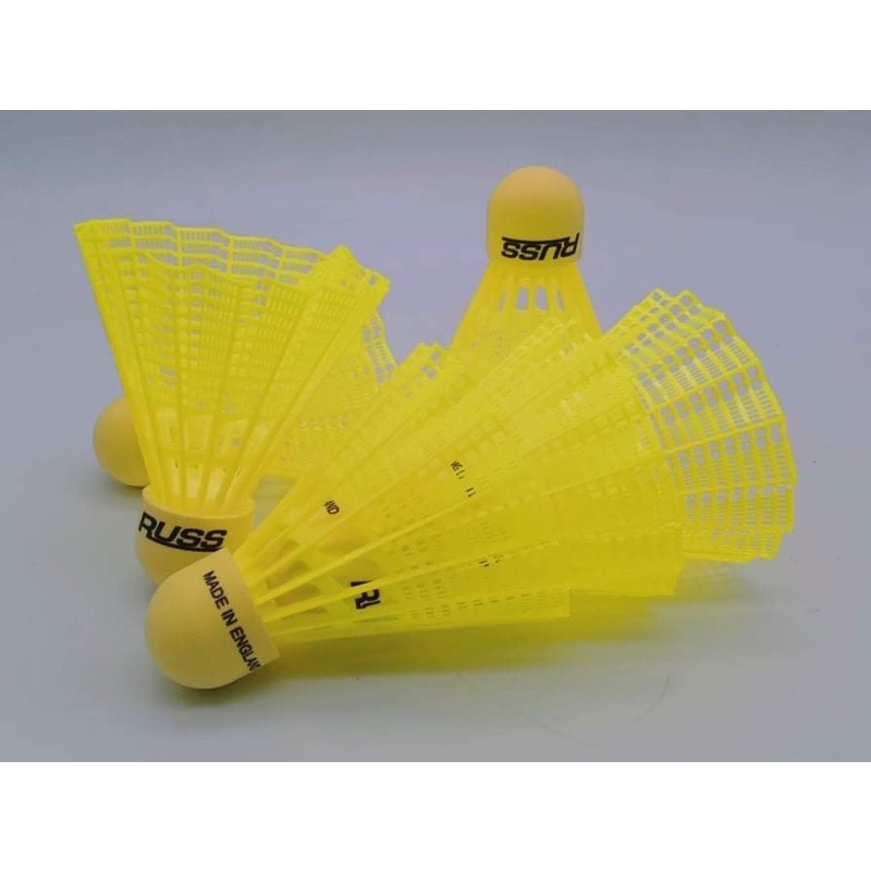 Shuttlecock Synthetic Outdoor Indoor Russ Yellow Badminton Shuttlecock ...