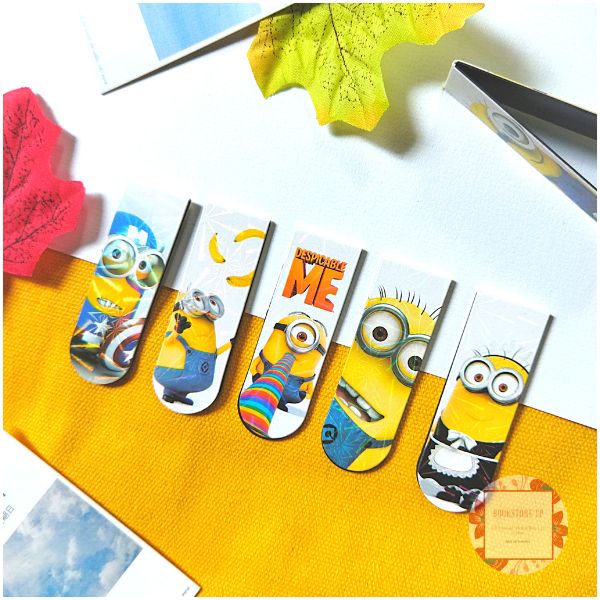 Combo 5 Bookmark Bookmark Bookmarks - Minions (Random Sample) | Shopee ...
