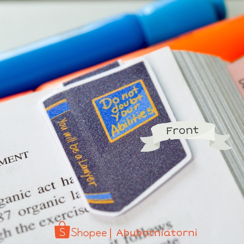 Law book themed Magnetic Bookmark | Shopee Philippines