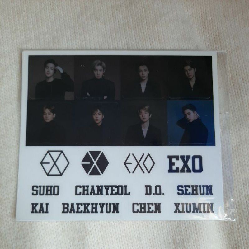Exo OFFICIAL STICKER LIGHTSTICK Version 3 | Shopee Philippines