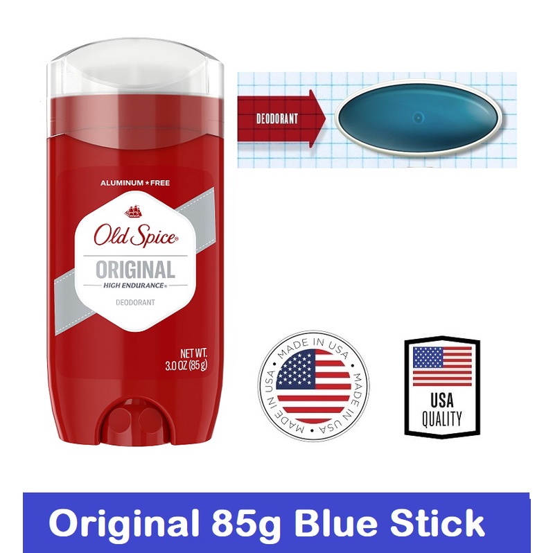 Old Spice Blue Gel Deodorant or Anti-perspirant Deodorant Bearglove ...