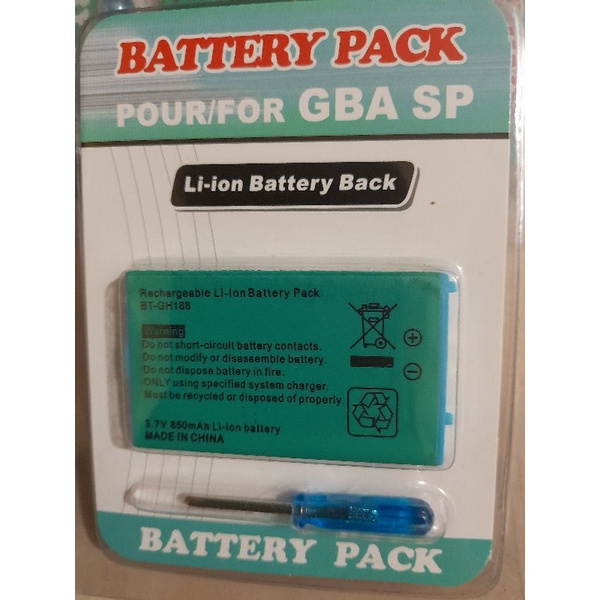 GAME BOY SP BATTERY.... | Shopee Philippines