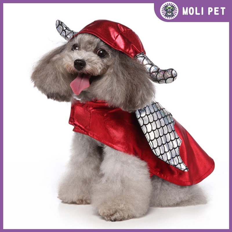MOLI Dog Clothes Cosplay Flying Alien Halloween Christmas Pet ...