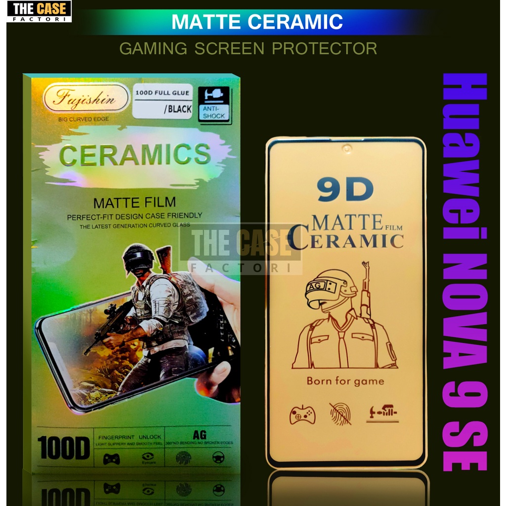 TCF Ceramic Matte Anti-Finger Print Gaming Screen Protector for Huawei ...