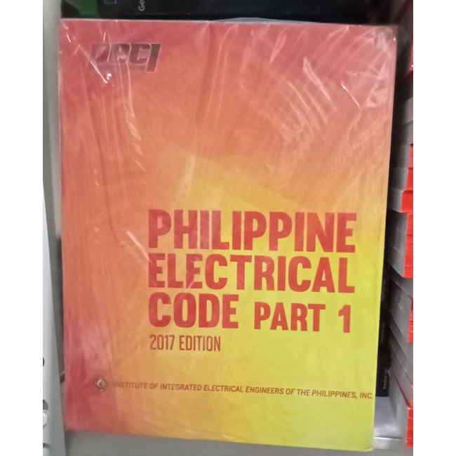Philippine Electrical Code Part 1 2017 edition | Shopee Philippines
