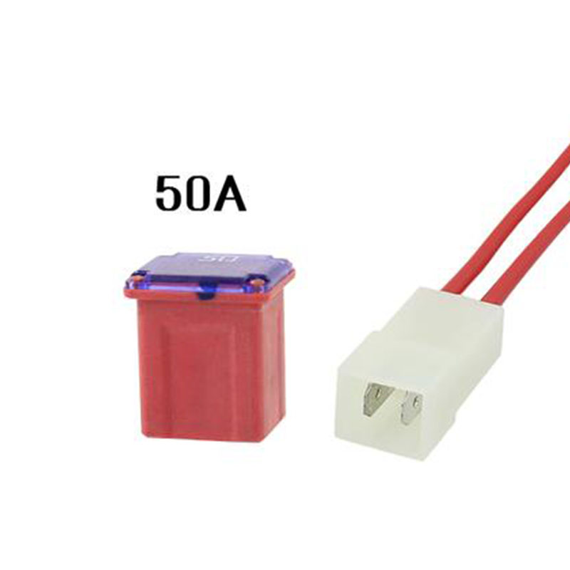 1Pc PEC Car Fuse Square Shaped Auto Fuse Tube 20A 30A 40A 50A 60A LPJ ...