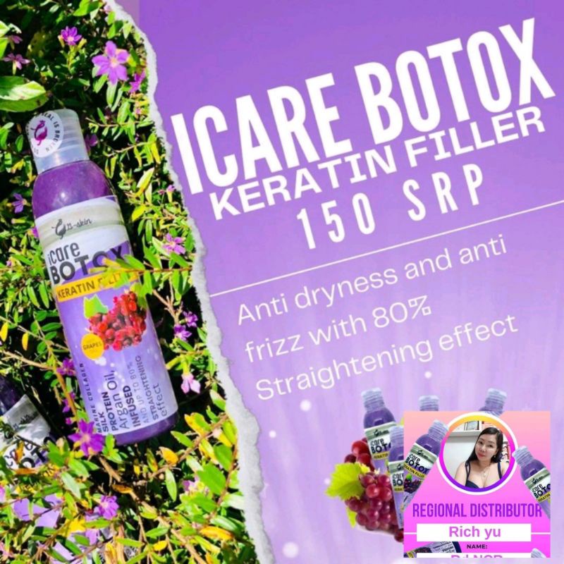 ICARE BOTOX Keratin Filler by Gskin | Shopee Philippines